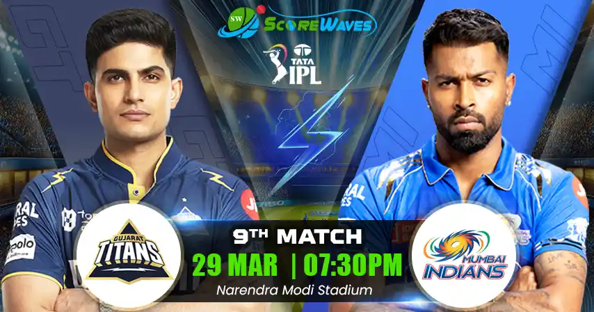 GT vs MI Match Prediction, Fantasy Tips, Pitch Report, and Playing XI of 9th Match of IPL 2025 ...