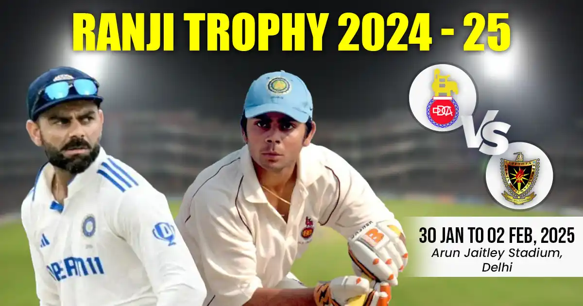 Delhi vs Railways Ranji Match: Virat Kohli Ranji Trophy Return